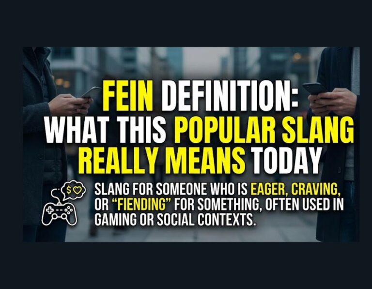 Fein Definition: What This Popular Slang Really Means Today